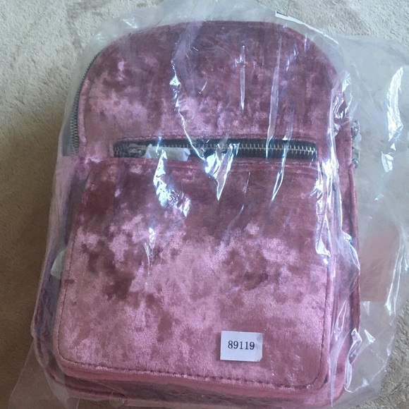 Sugar Thrillz | Bags | Sugar Thrillz Princess Party Velvet Backpack Bag ...